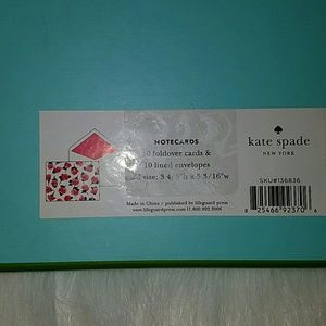 kate spade | Accessories | Kate Spade Notecards | Poshmark